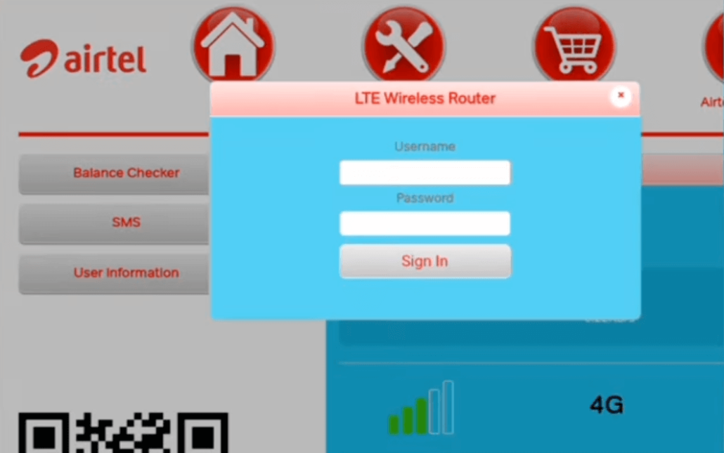 Airtel website login - 2026